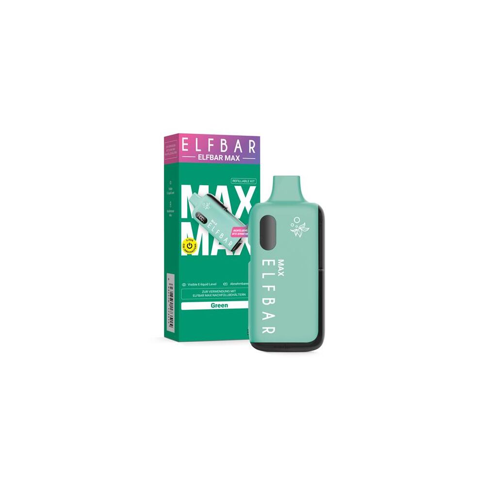 Elfbar Max Pod Kit Basisgerät Green, 7,90